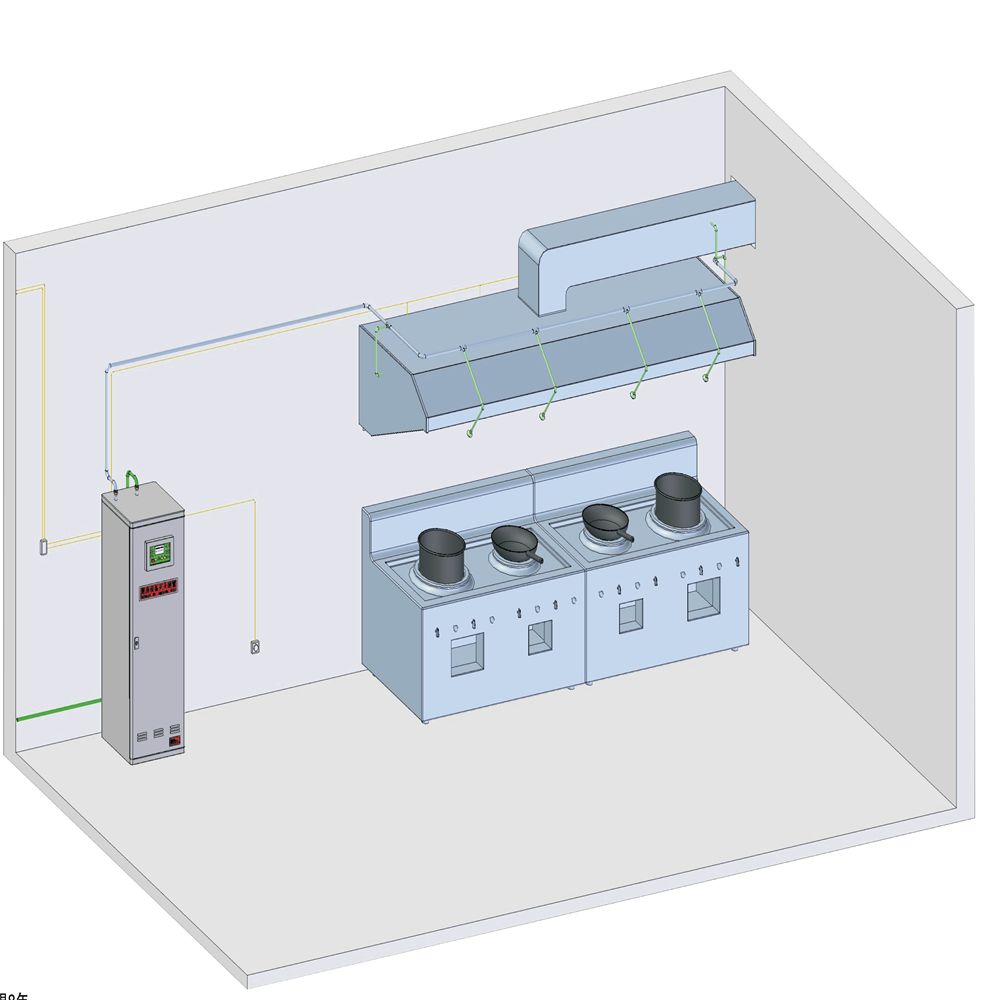 China Kitchen Fire Suppression system Factory - Forest Tech Corp. China Kitchen Fire Suppression system Factory - Forest Tech Corp.